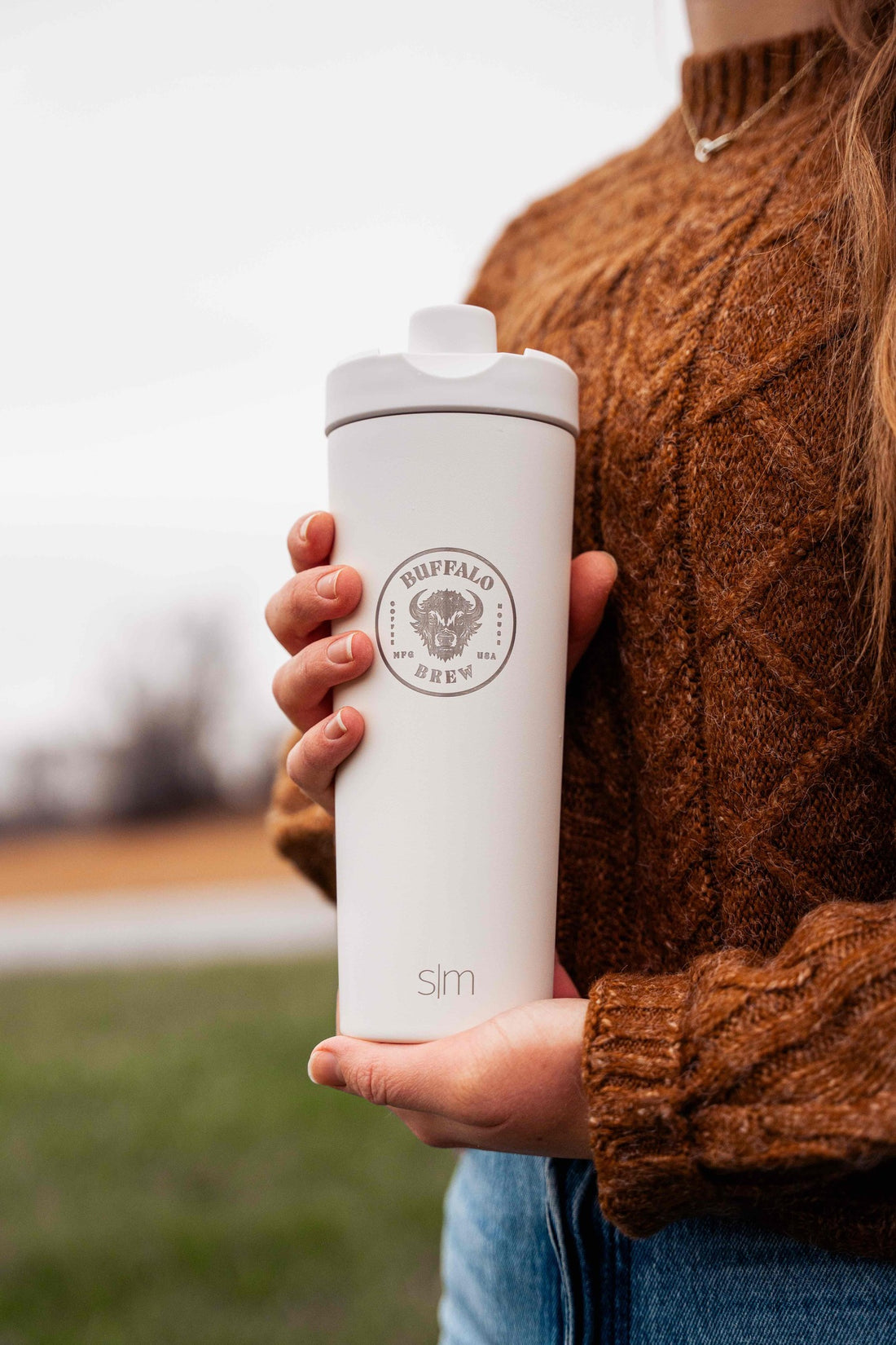 SIM x BB Shaker 24oz – Buffalo Brew Coffee